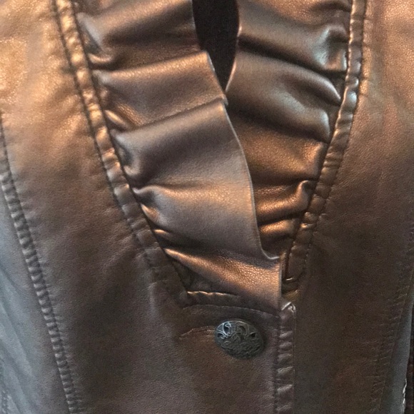 Jackets & Coats | Vegan Leather Jacket Copper Colored | Poshmark